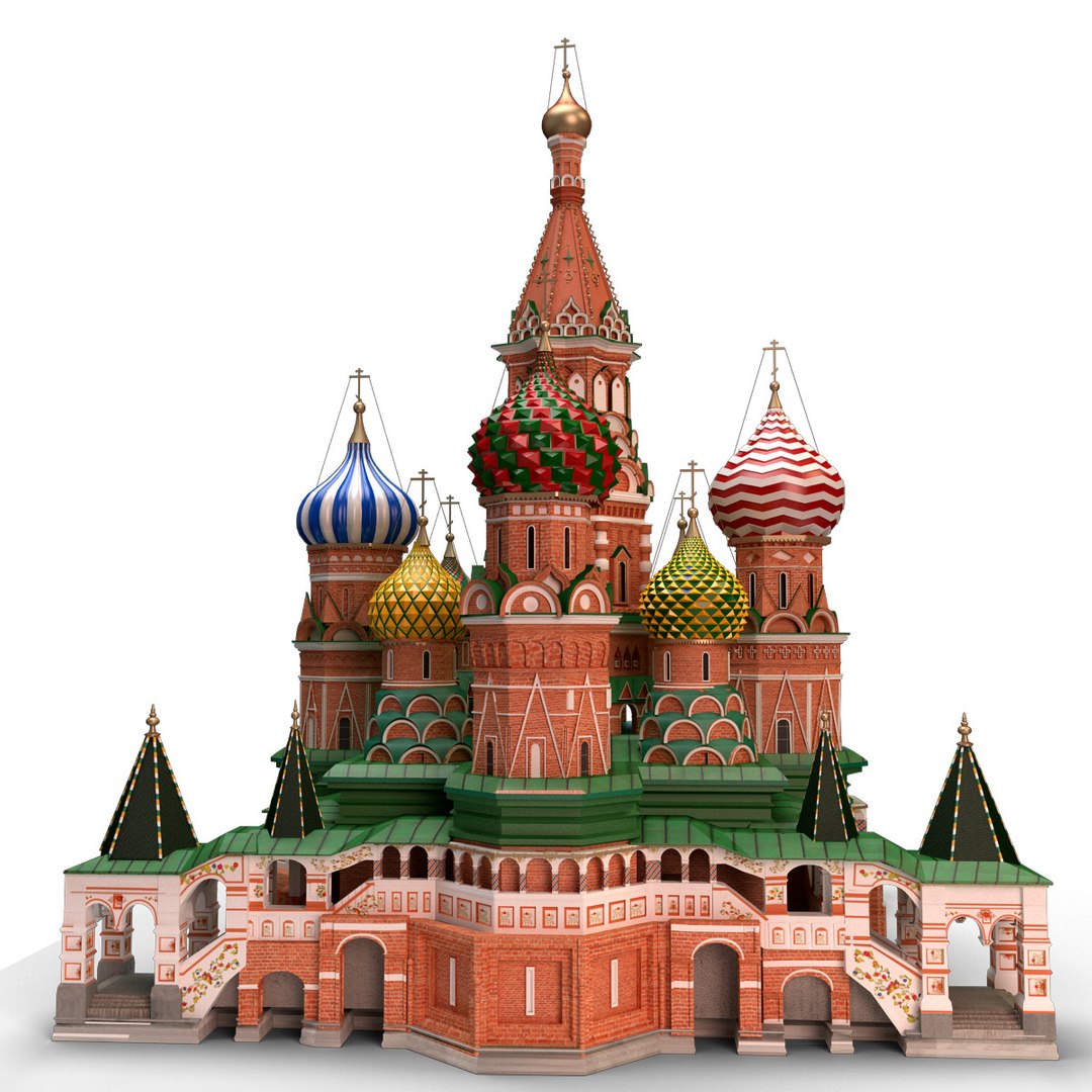 Saint Basils Cathedral 3d Model