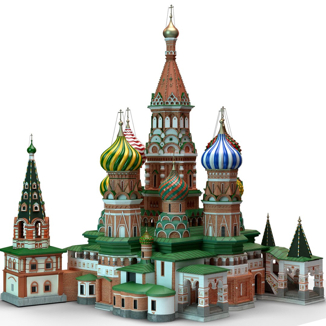 Saint Basils Cathedral 3d Model