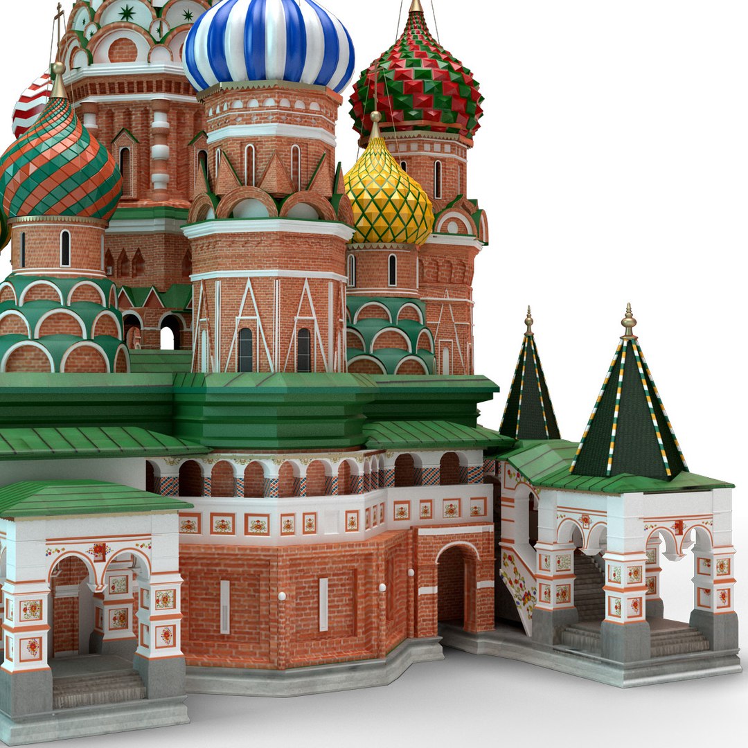 Saint Basils Cathedral 3d Model