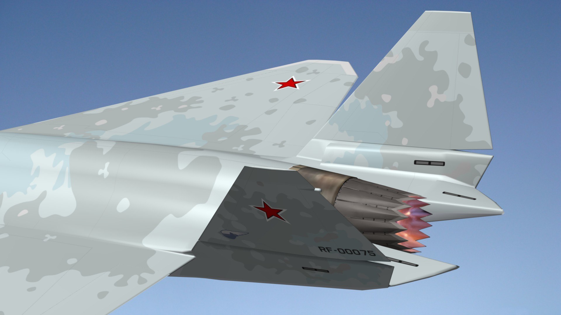3D Sukhoi SU75 Checkmate Model - TurboSquid 1770180