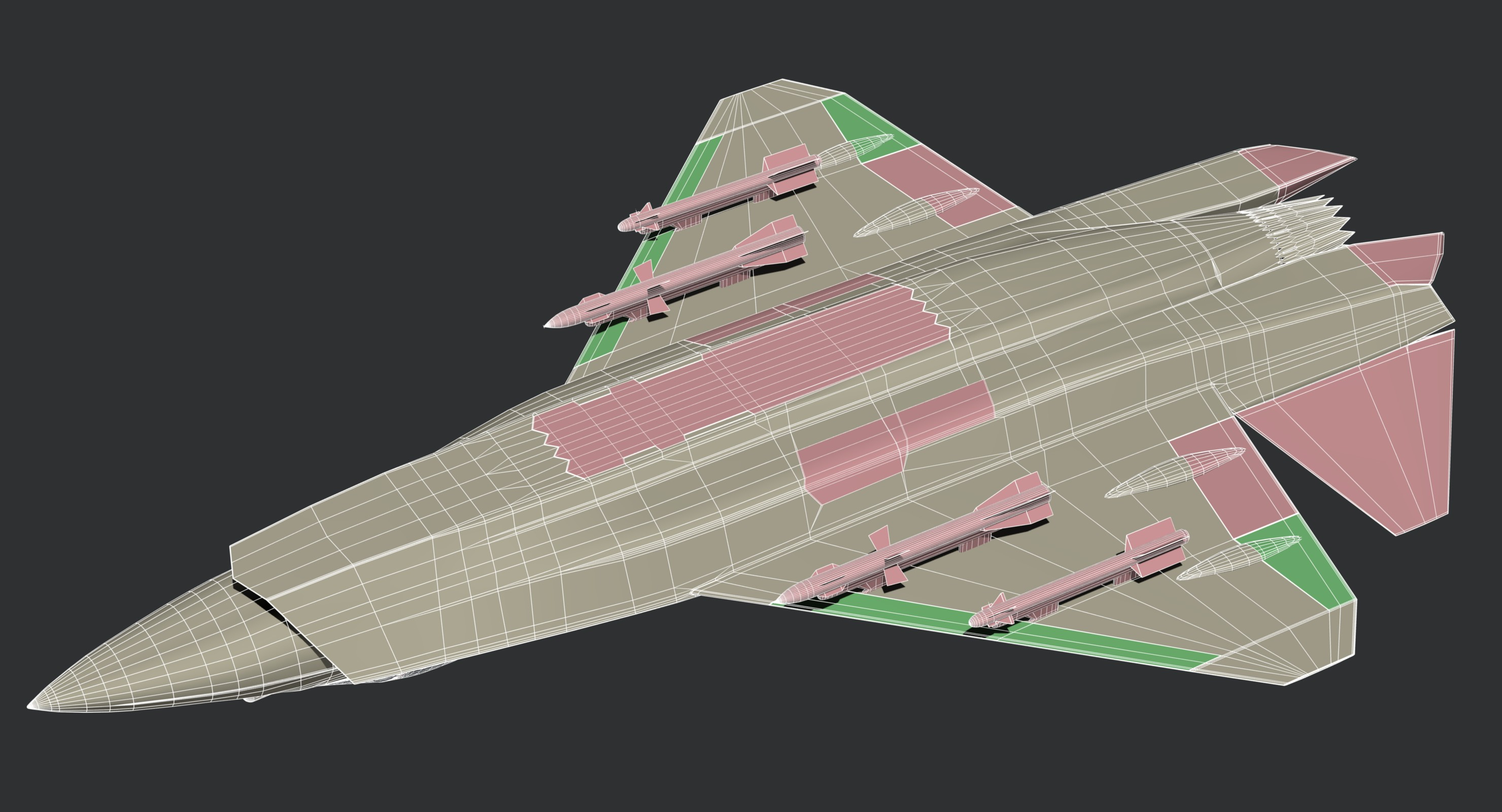 3D Sukhoi SU75 Checkmate model - TurboSquid 1770180