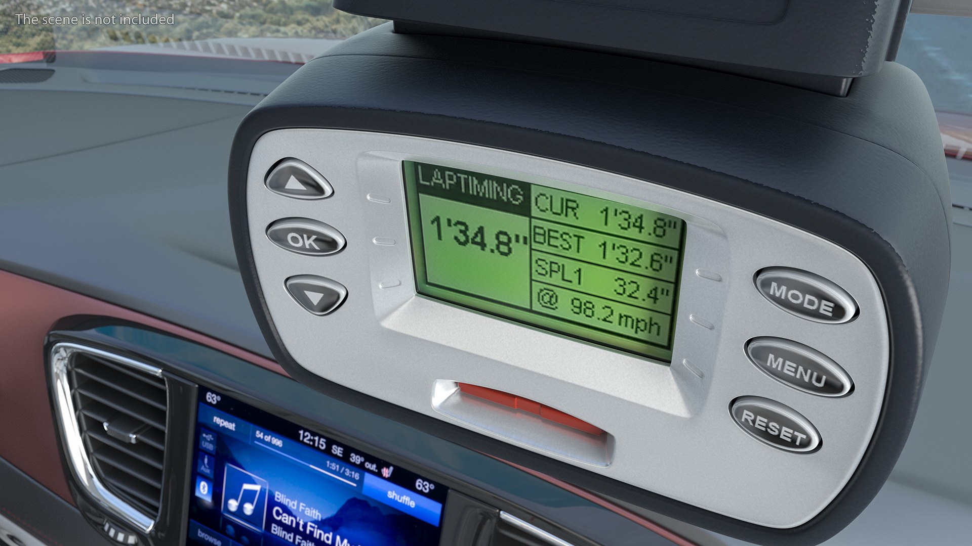 Gps car performance meter 3D model - TurboSquid 1672632