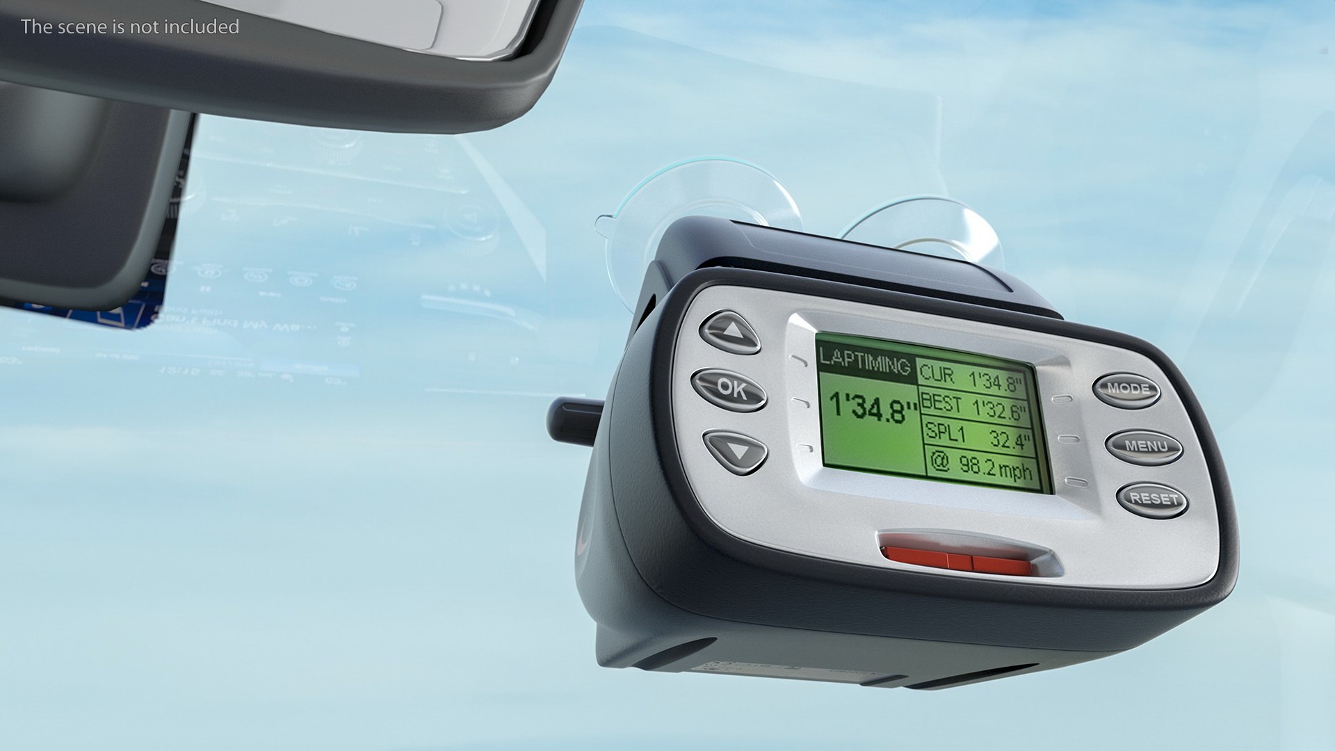 Gps car performance meter 3D model - TurboSquid 1672632