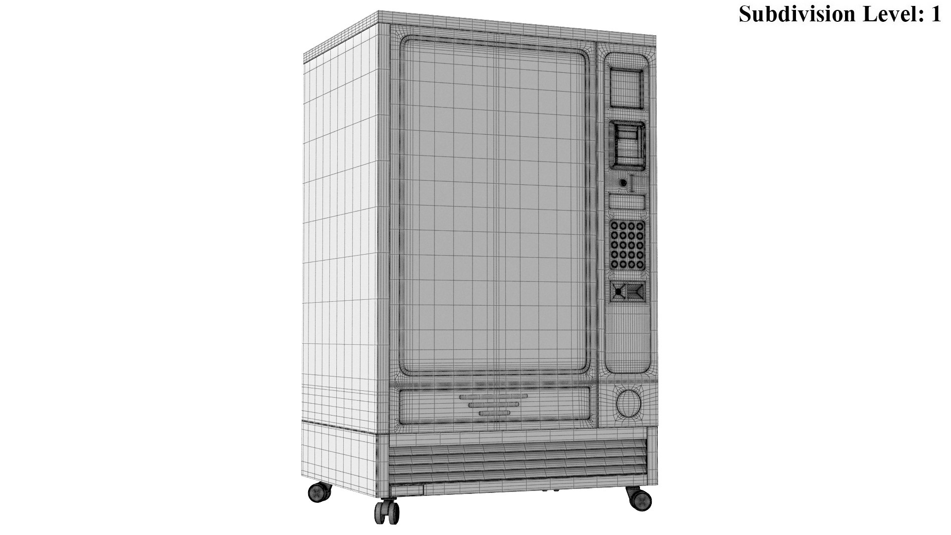 3D Detailed Cola Vending Machine model - TurboSquid 2102940