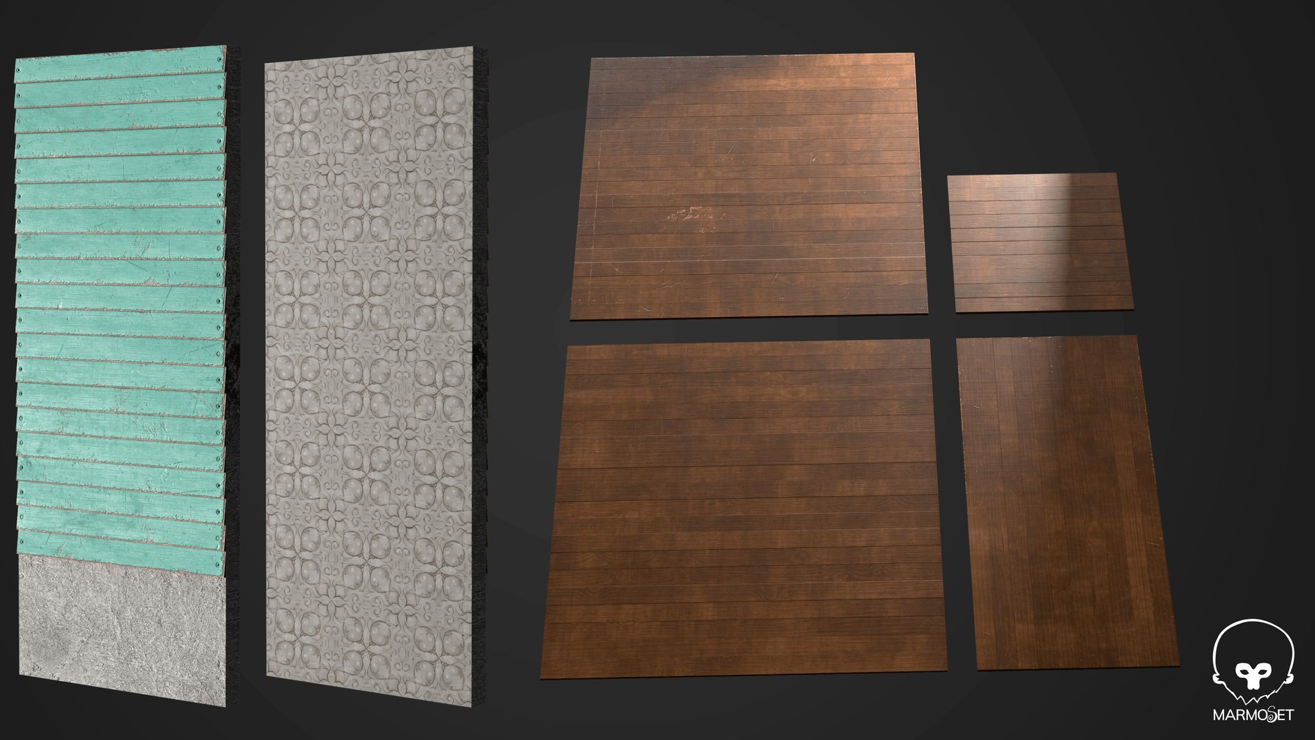 3D Modular Wooden House Kit - TurboSquid 2364706