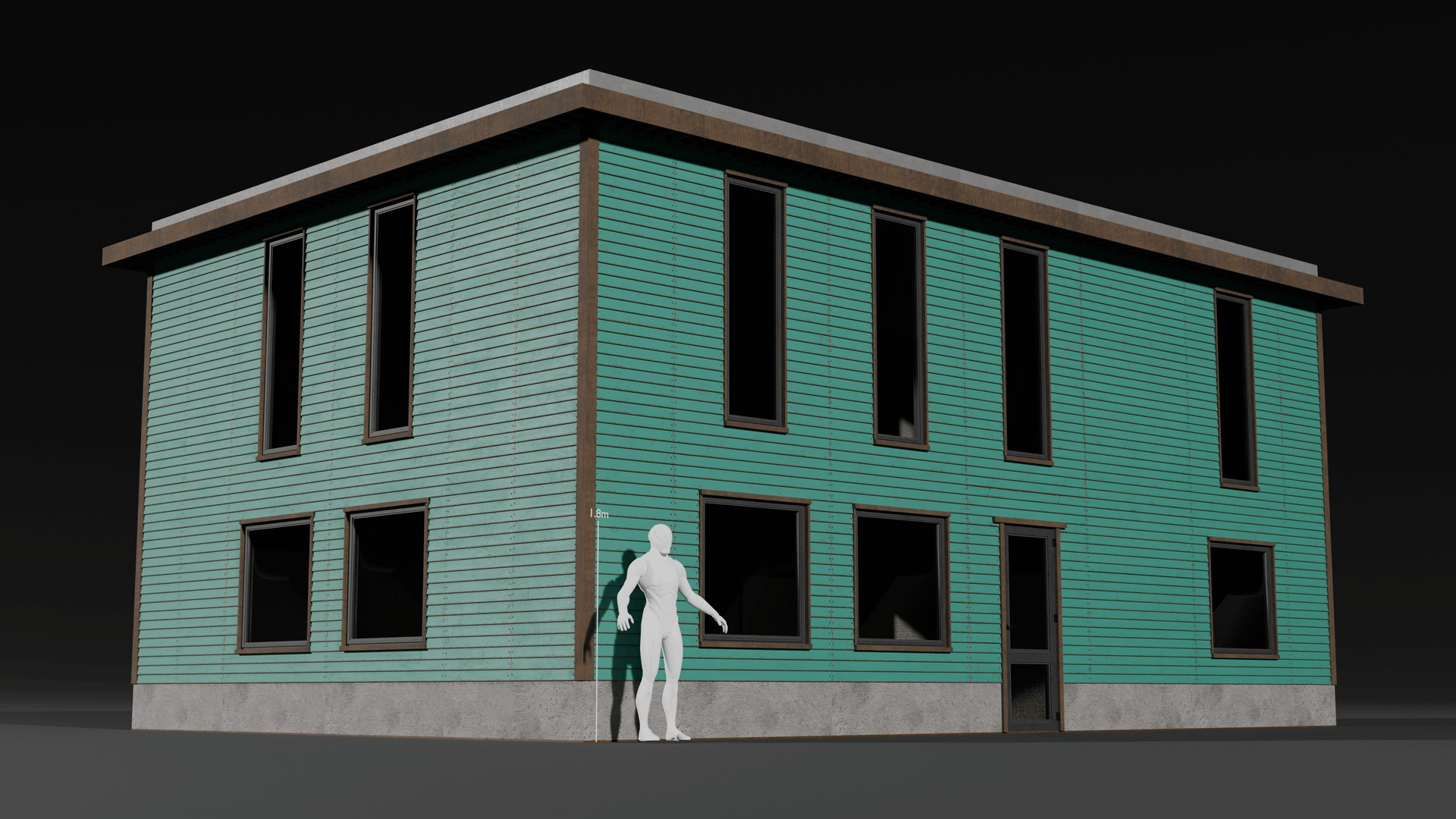 3D Modular Wooden House Kit - TurboSquid 2364706