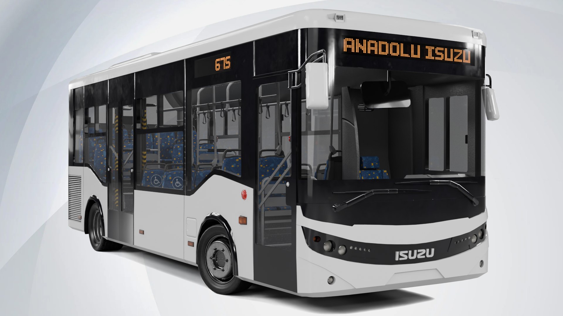 Isuzu Novociti Life Bus 3D Model - TurboSquid 2360427
