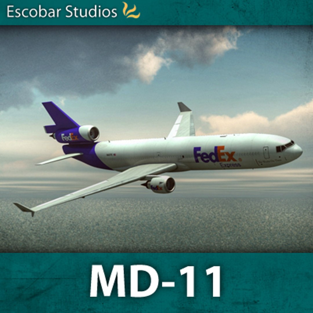 Mcdonnell Douglas Md-11 3d Dxf