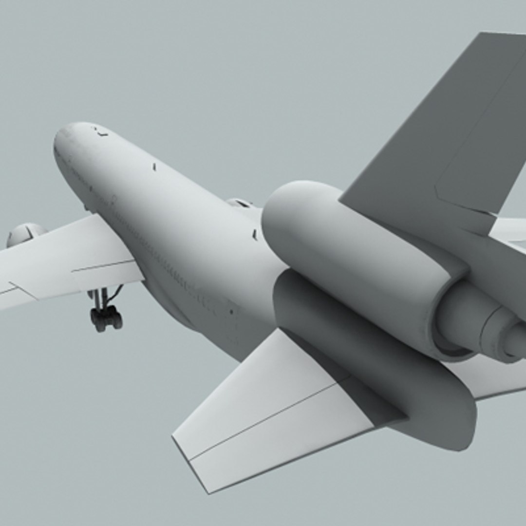 Mcdonnell Douglas Md-11 3d Dxf