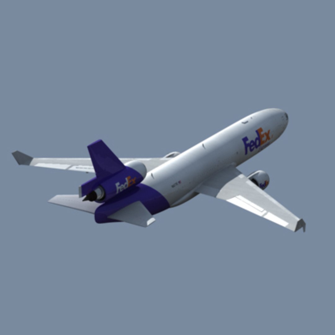 Mcdonnell Douglas Md-11 3d Dxf