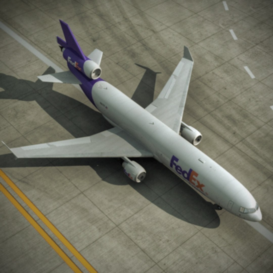 Mcdonnell Douglas Md-11 3d Dxf