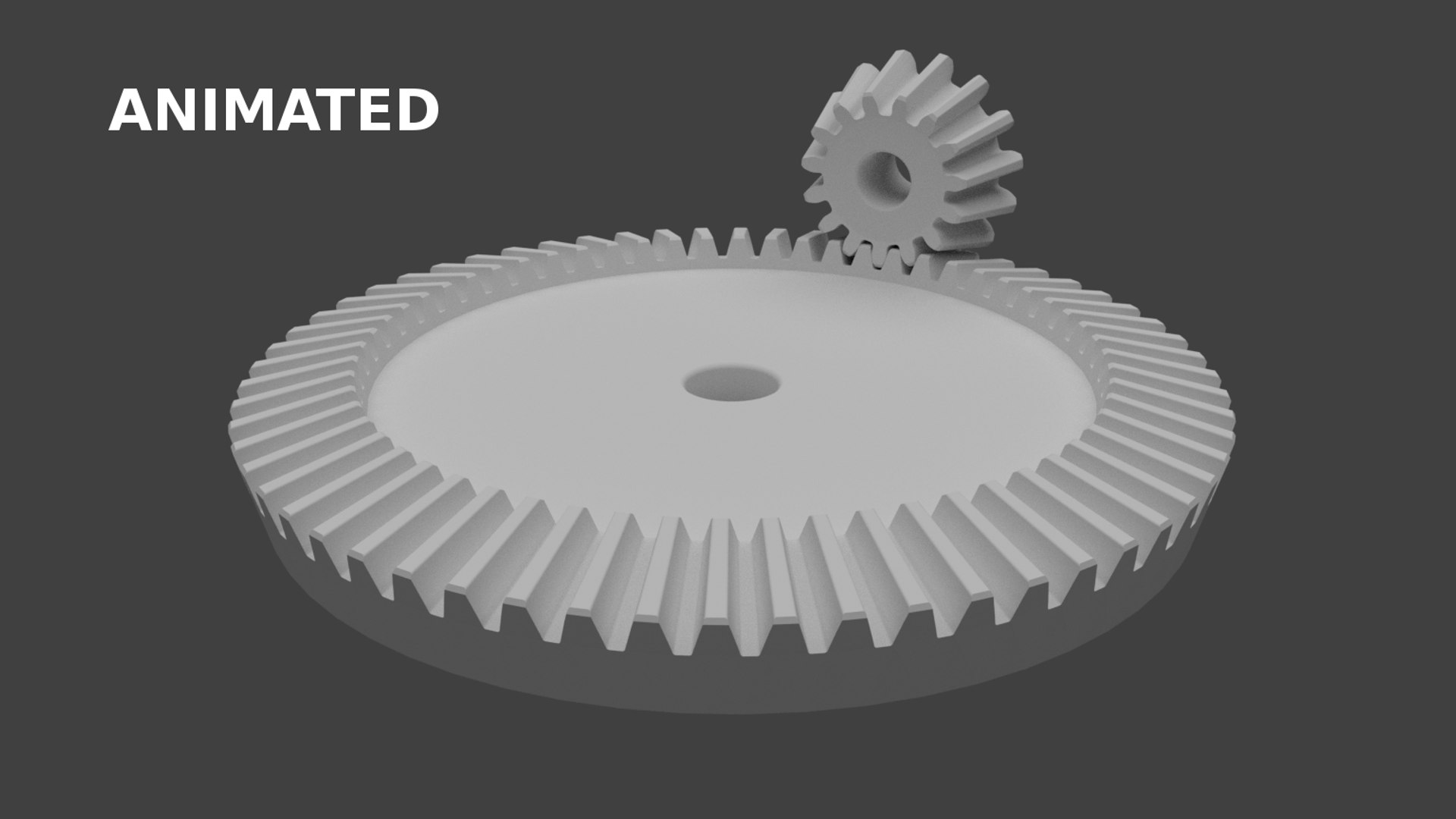 Bevel Gear 3D - TurboSquid 1411531