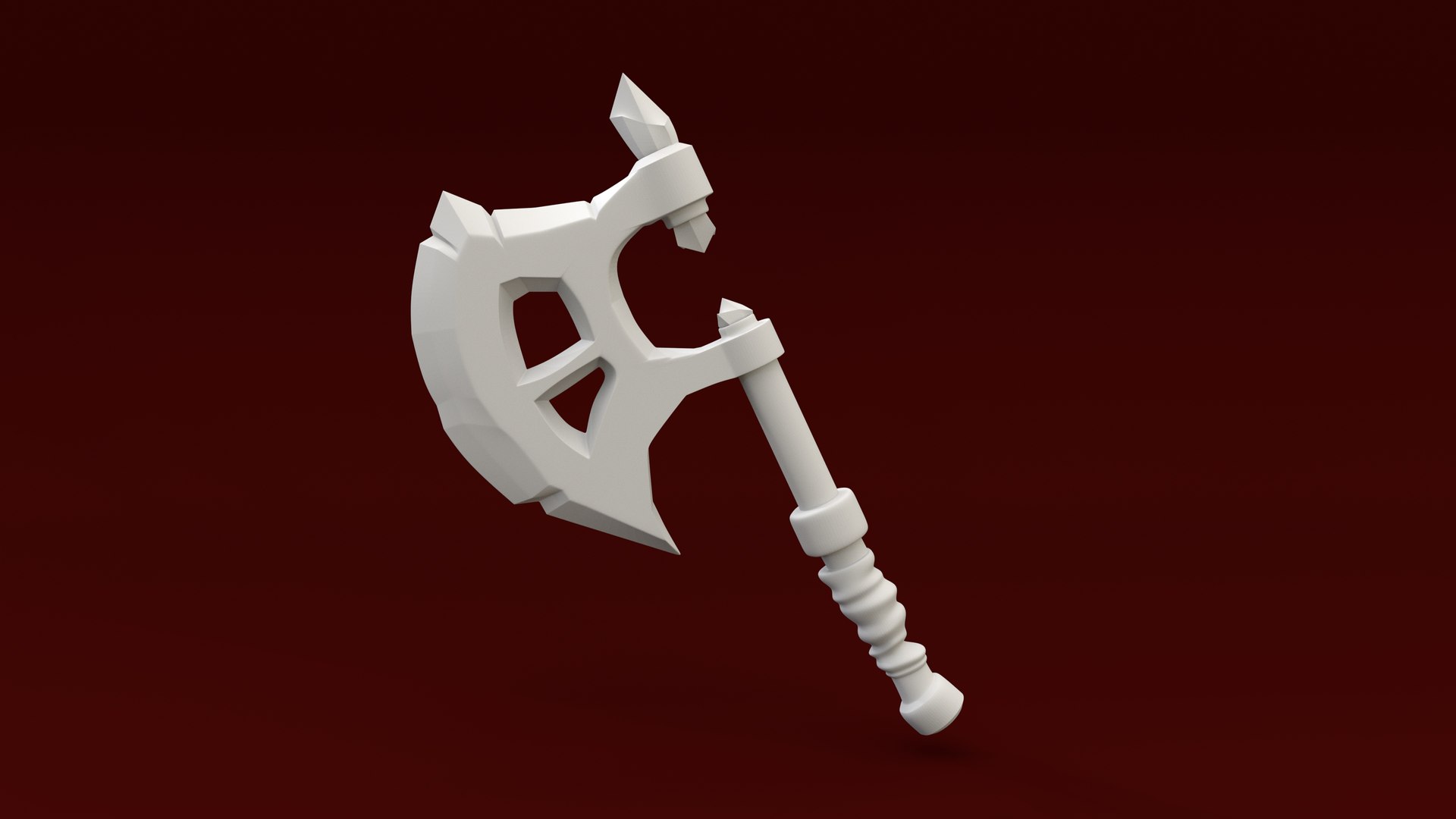 3D AXE - TurboSquid 1736787