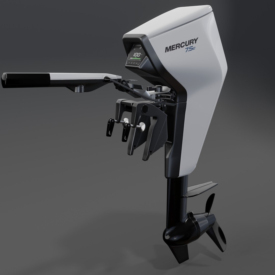 3D Mercury Avator 7 5e Motor 3D Model Model - TurboSquid 2240602