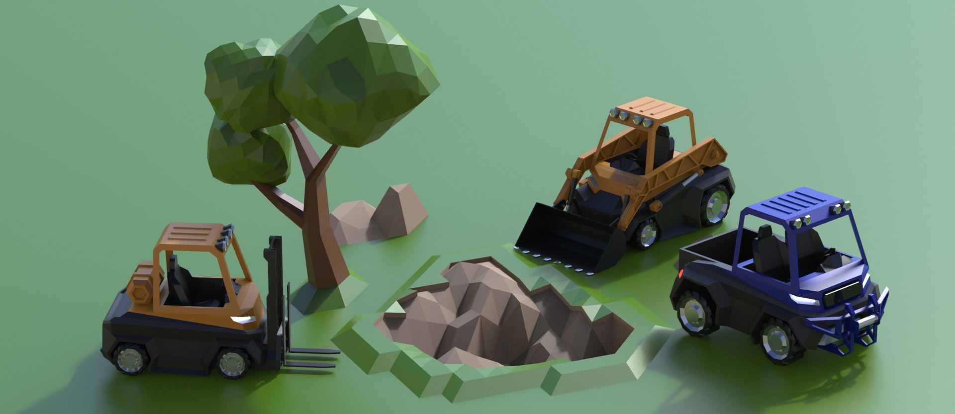 Construction Machinery Model - TurboSquid 1642969