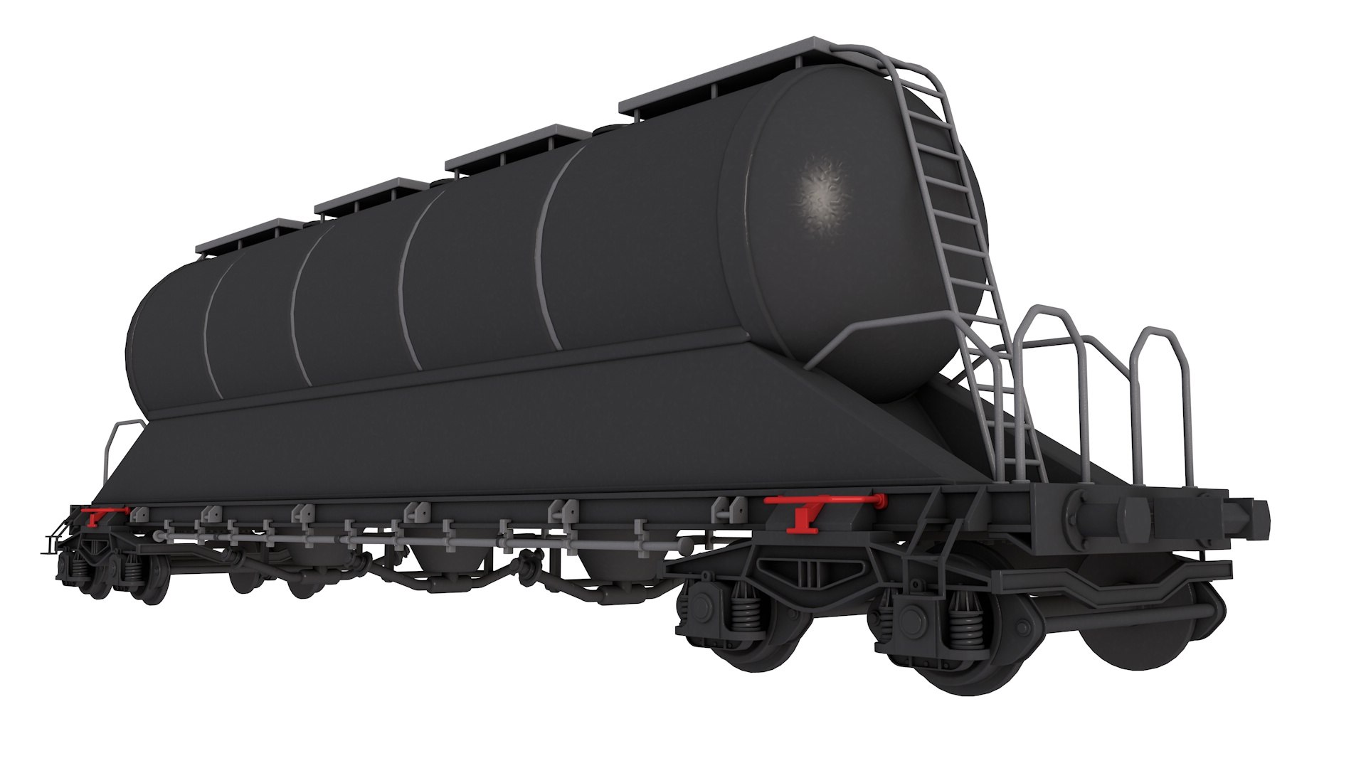 3D Railroad Tank Car Model - TurboSquid 1870443
