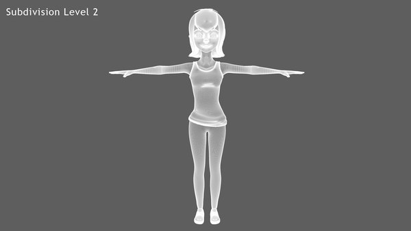 modelo 3d Annie versión 2 - TurboSquid 1638261
