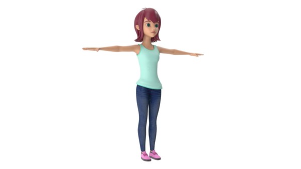 modelo 3d Annie versión 2 - TurboSquid 1638261