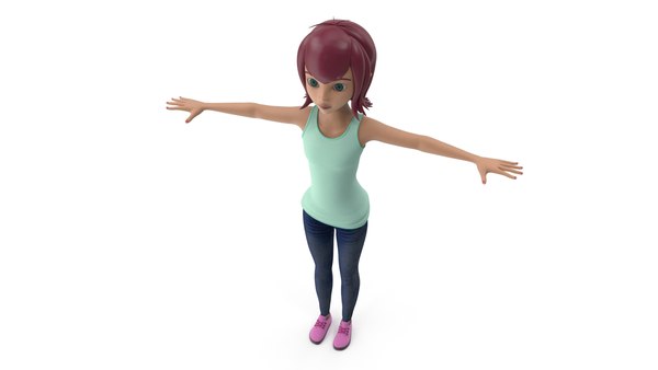 modelo 3d Annie versión 2 - TurboSquid 1638261