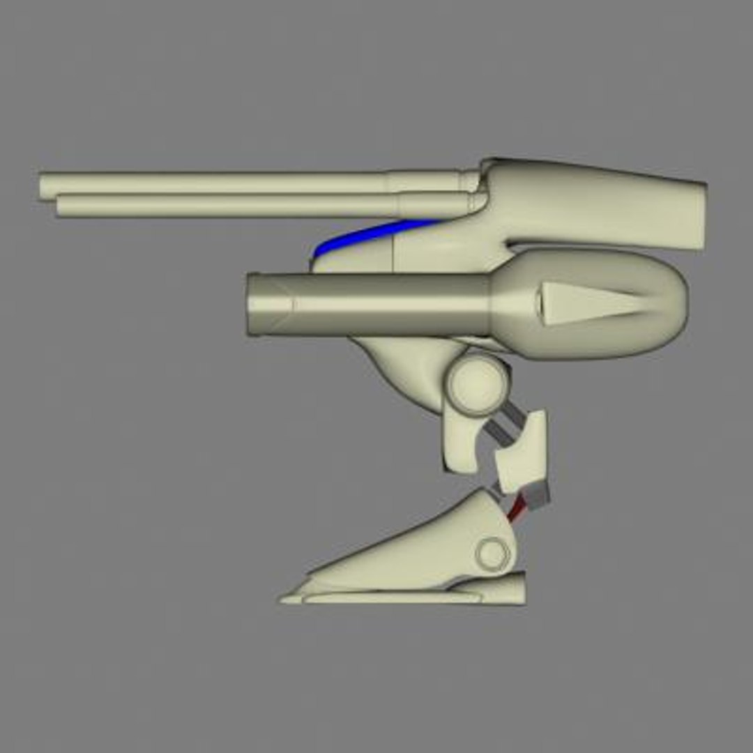 robot brown 3d model