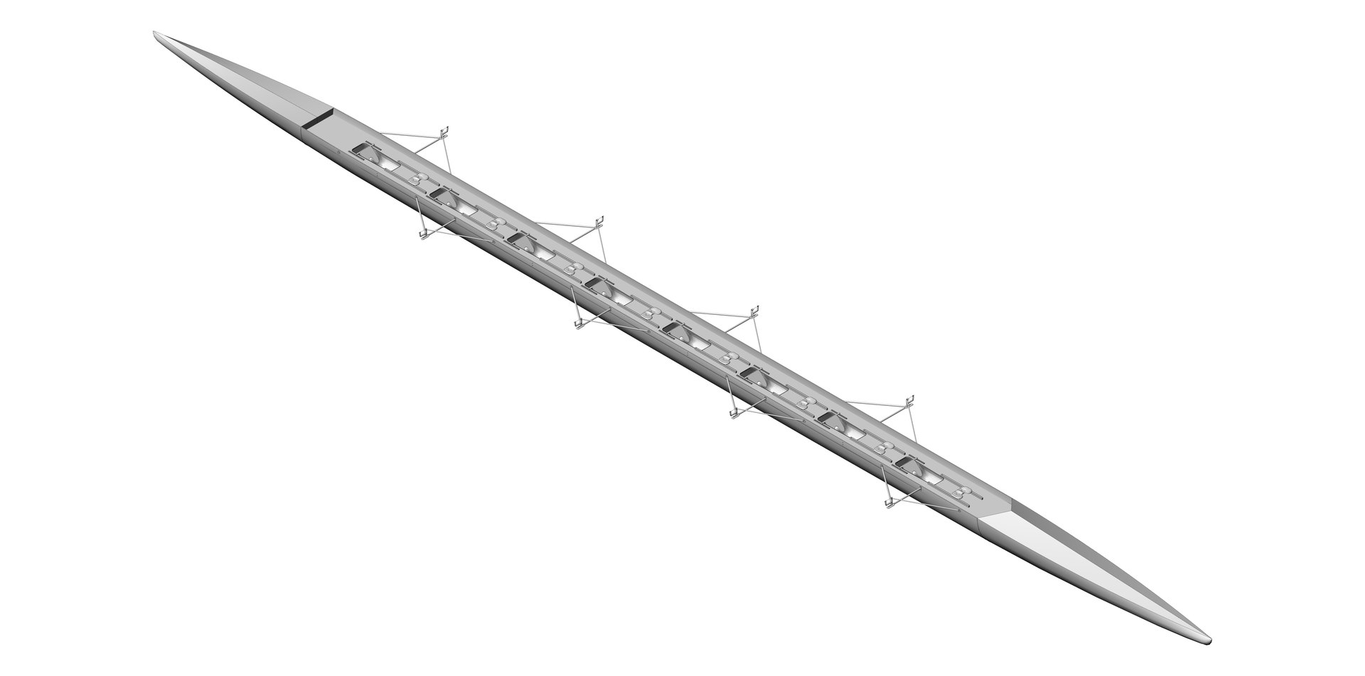 3D Racing Shell Model - TurboSquid 1177406