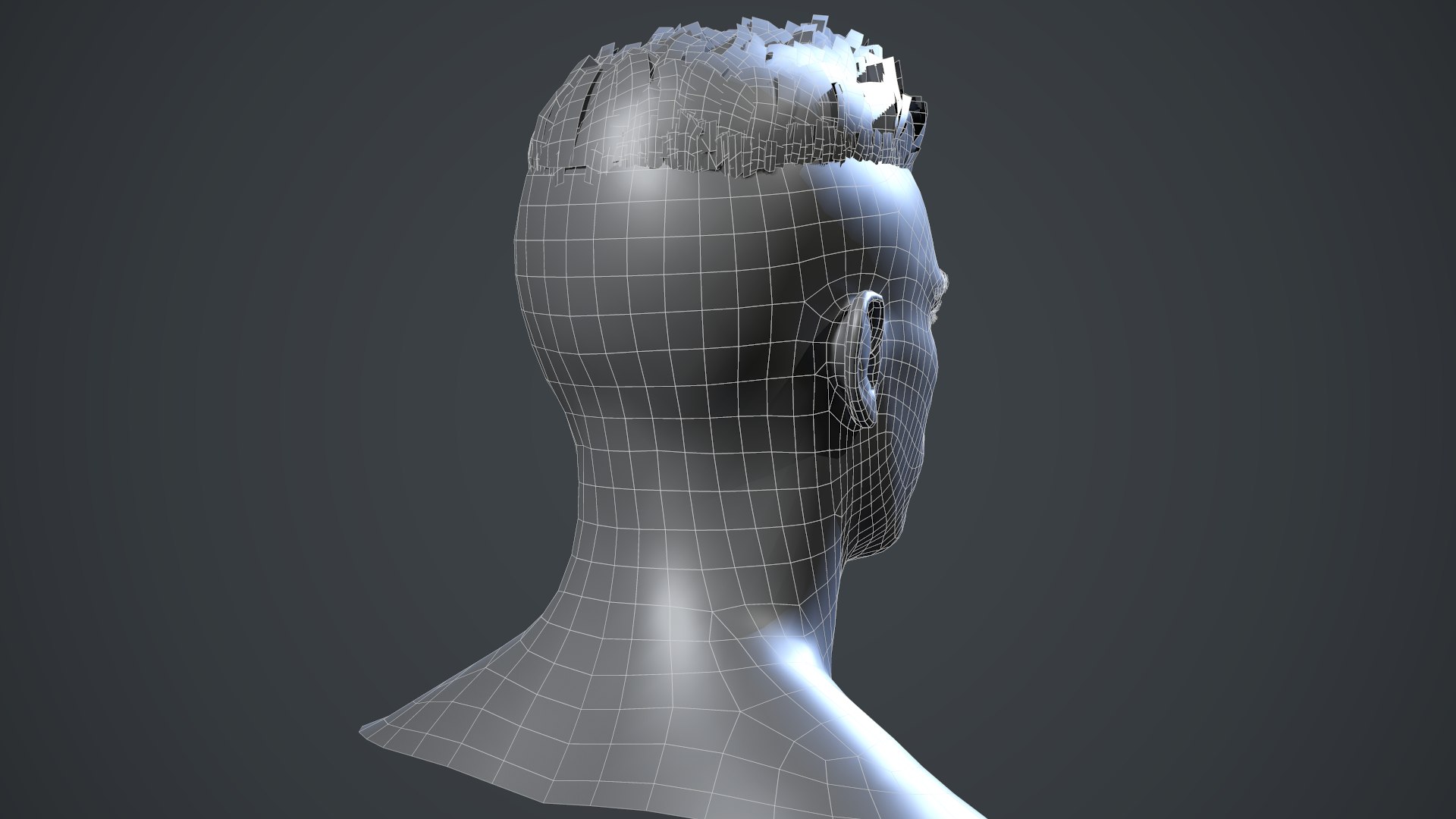 3D photorealistic human head real time model - TurboSquid 1423109