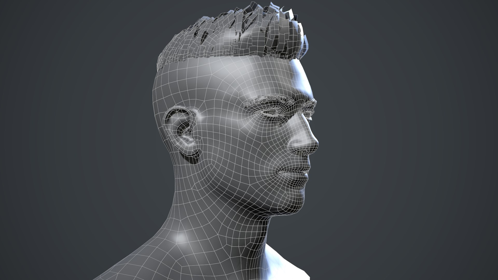 3D photorealistic human head real time model - TurboSquid 1423109