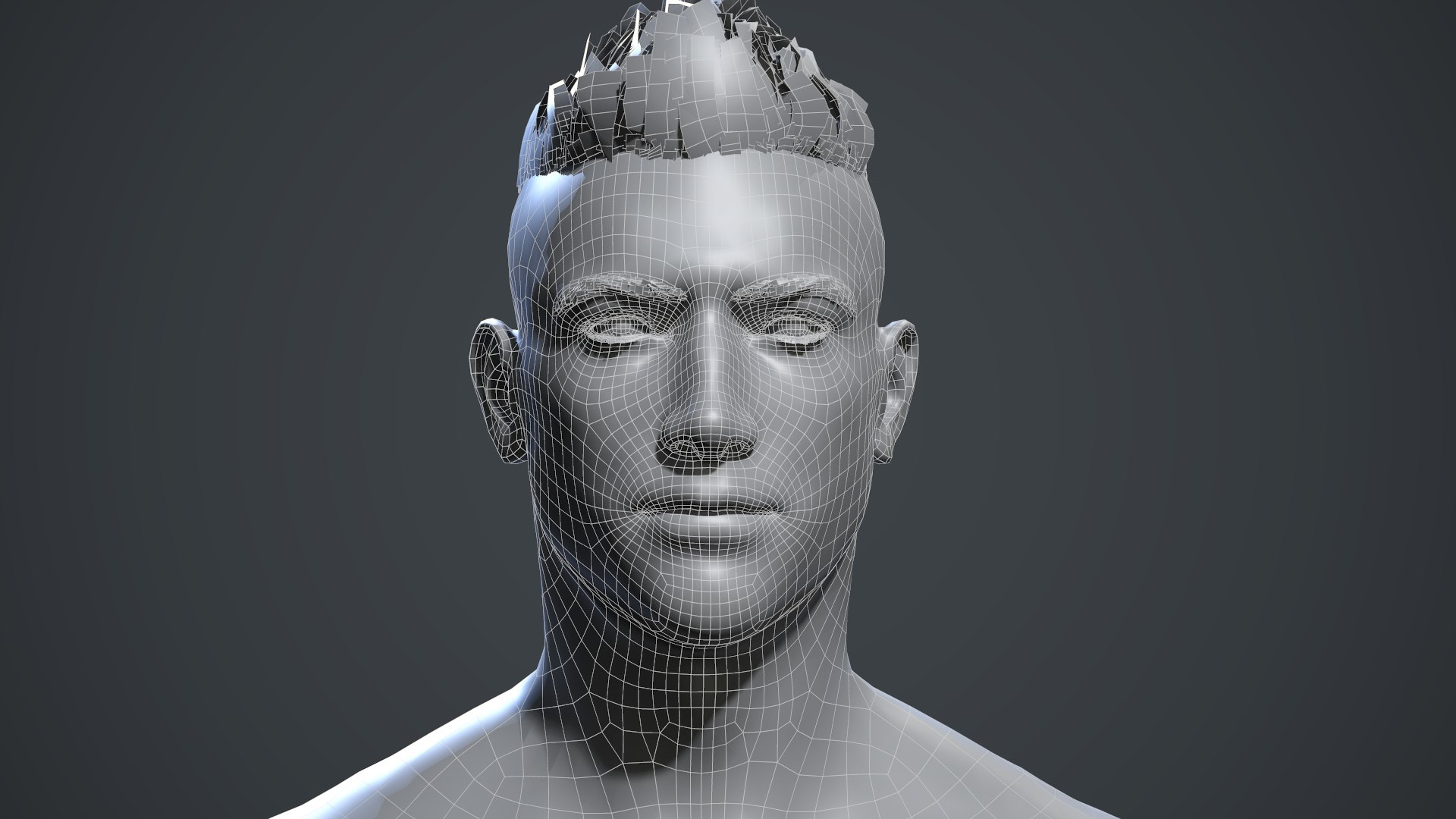 3D photorealistic human head real time model - TurboSquid 1423109