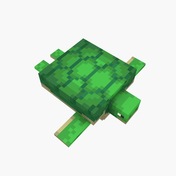 Turtle Minecraft 3D 모델 - TurboSquid 2022391