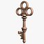 3d Old Key Model