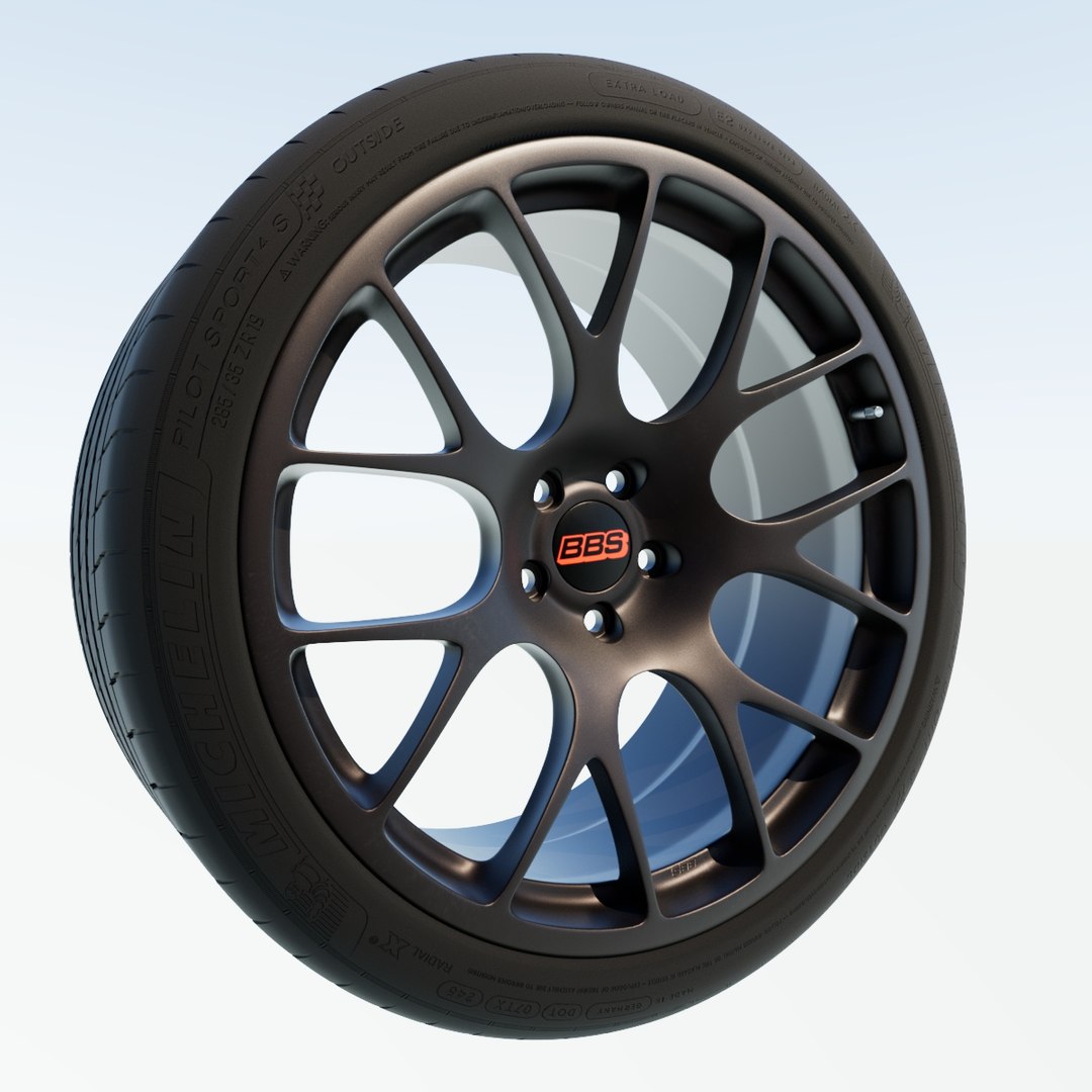 3D модель CAR WHEEL - TurboSquid 1934931