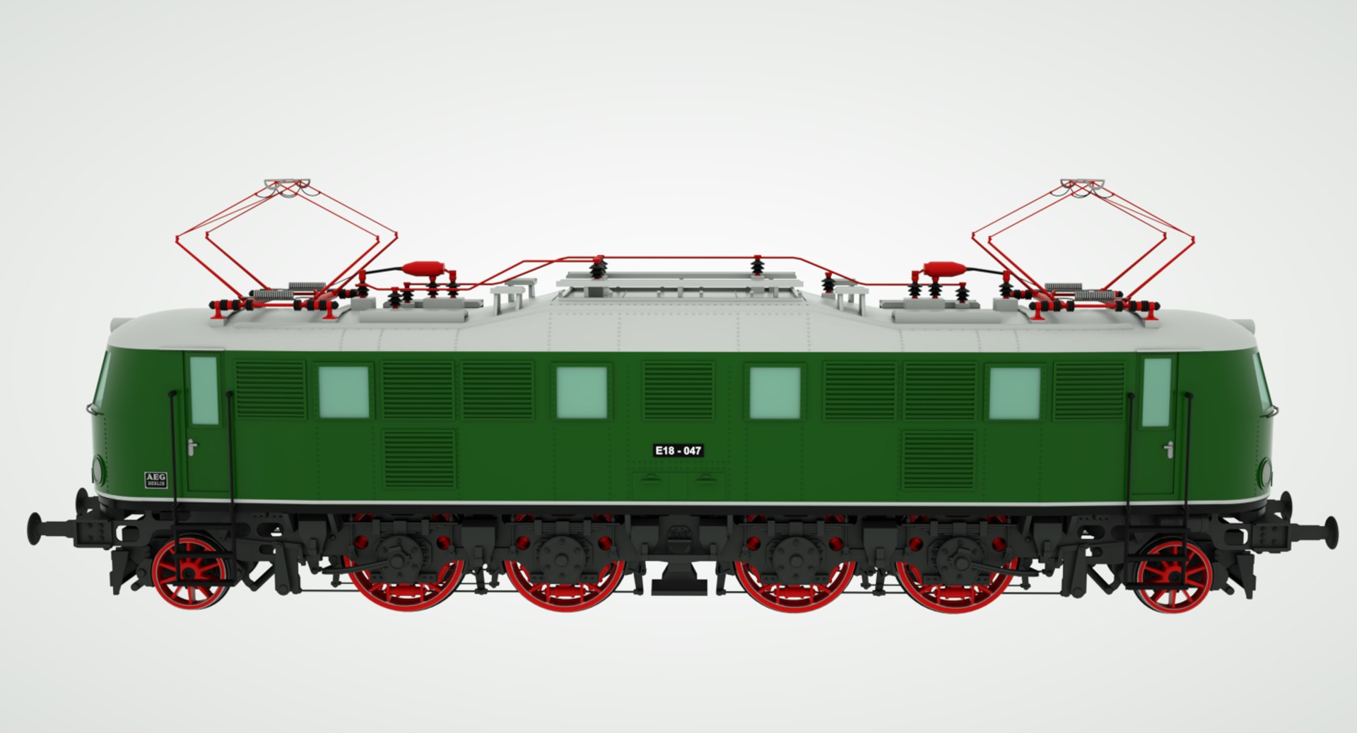 3d E18 Locomotive