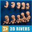 human embryo development 3d obj