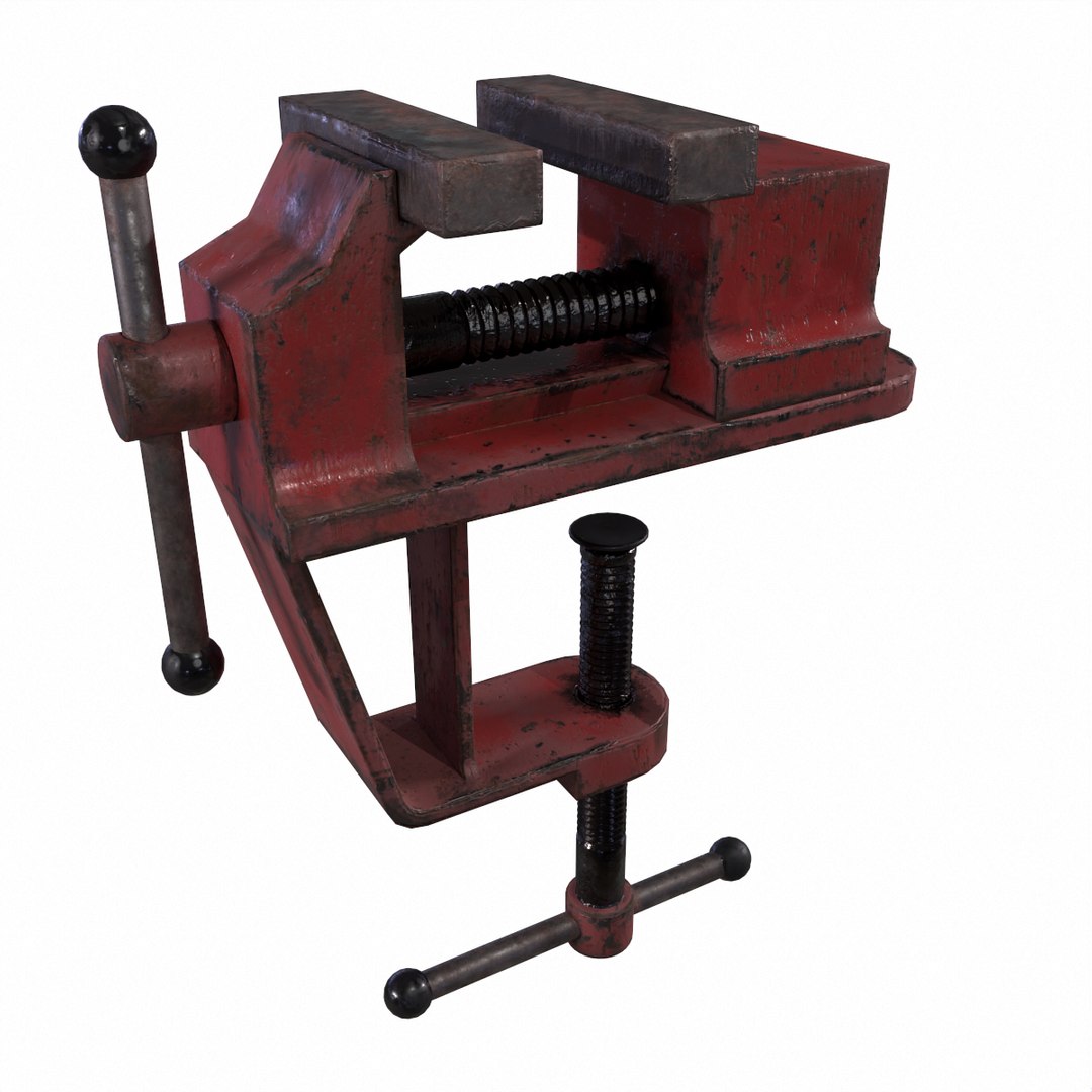 Worn Vice Model - TurboSquid 1769339