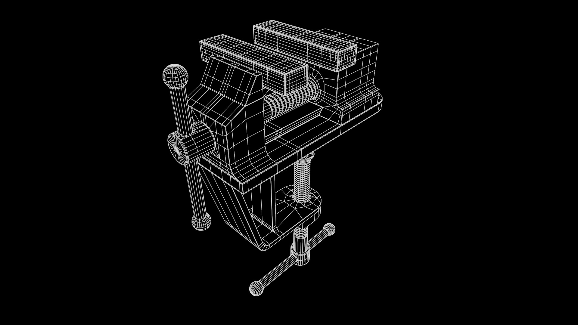 Worn Vice Model - TurboSquid 1769339
