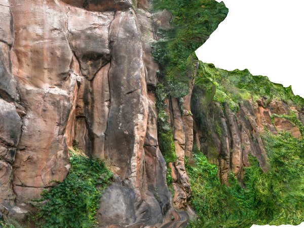 3D model madagascar cliff rock 16k - TurboSquid 1220061