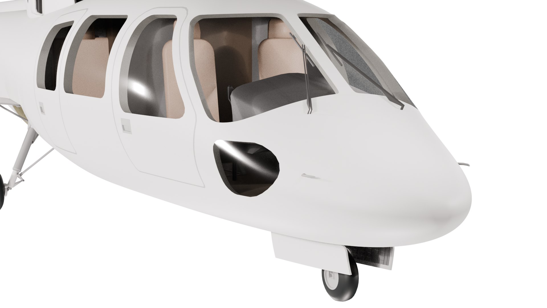 3D Business Executive Helicopter Model - TurboSquid 2295850