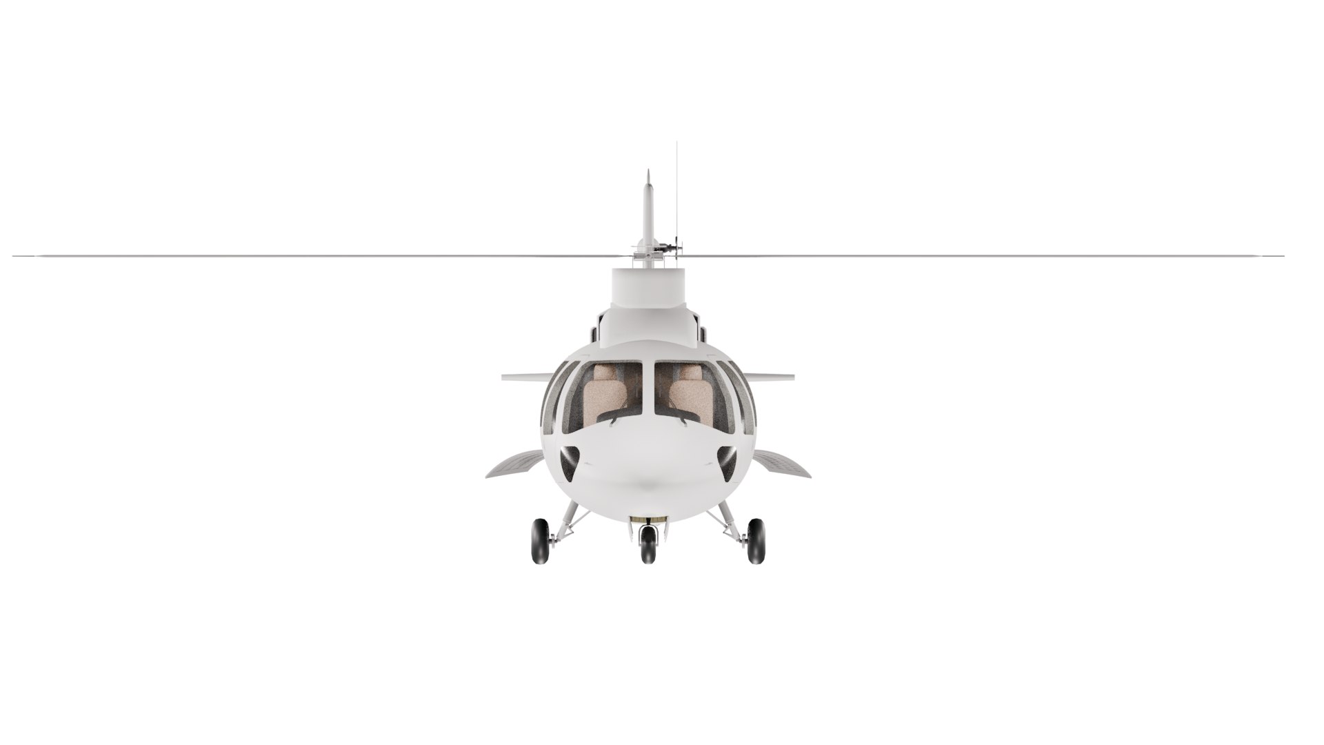 3D Business Executive Helicopter Model - TurboSquid 2295850