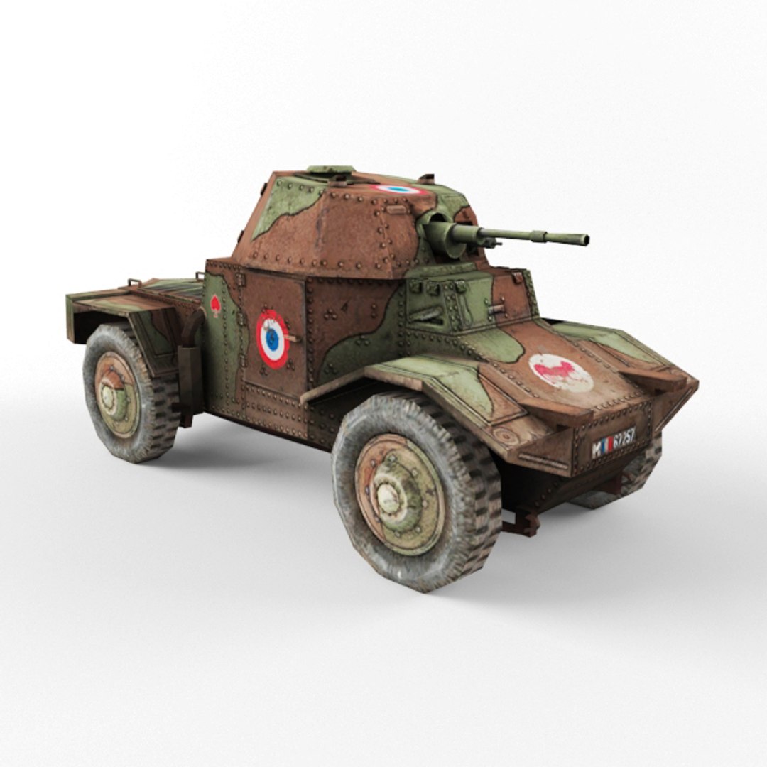 panhard 178 3d max