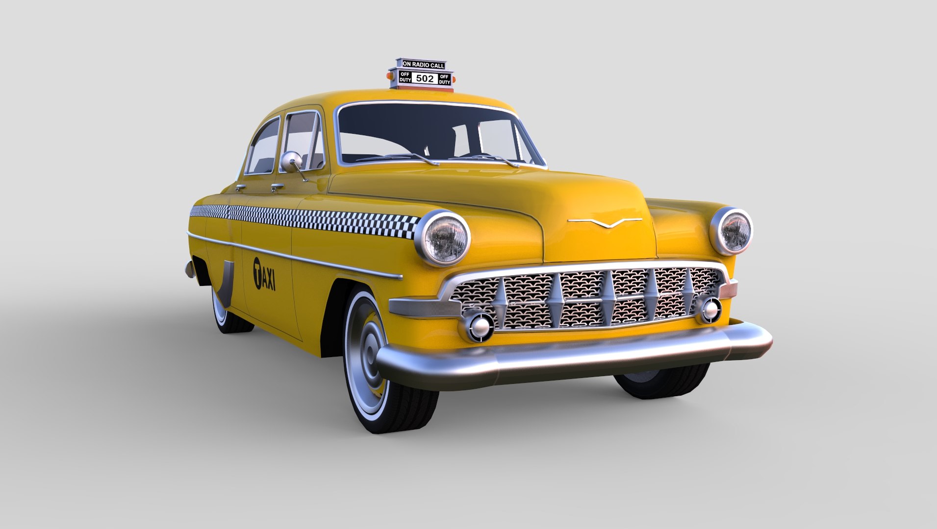 Generic Classic Sedan 3d Max