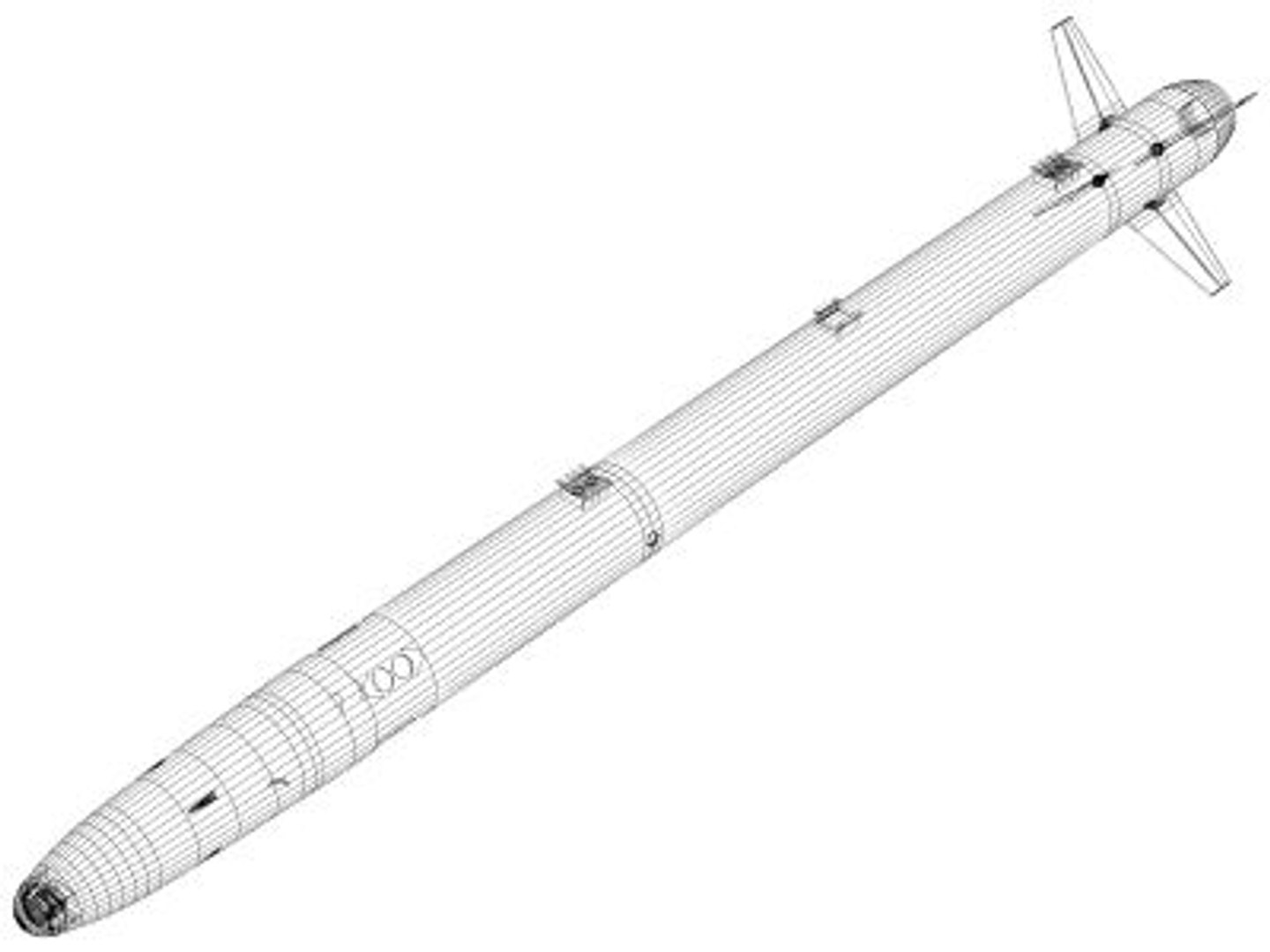 3d Aim-132 Asraam Missile