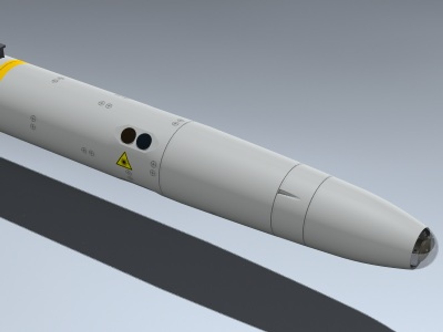 3d Aim-132 Asraam Missile