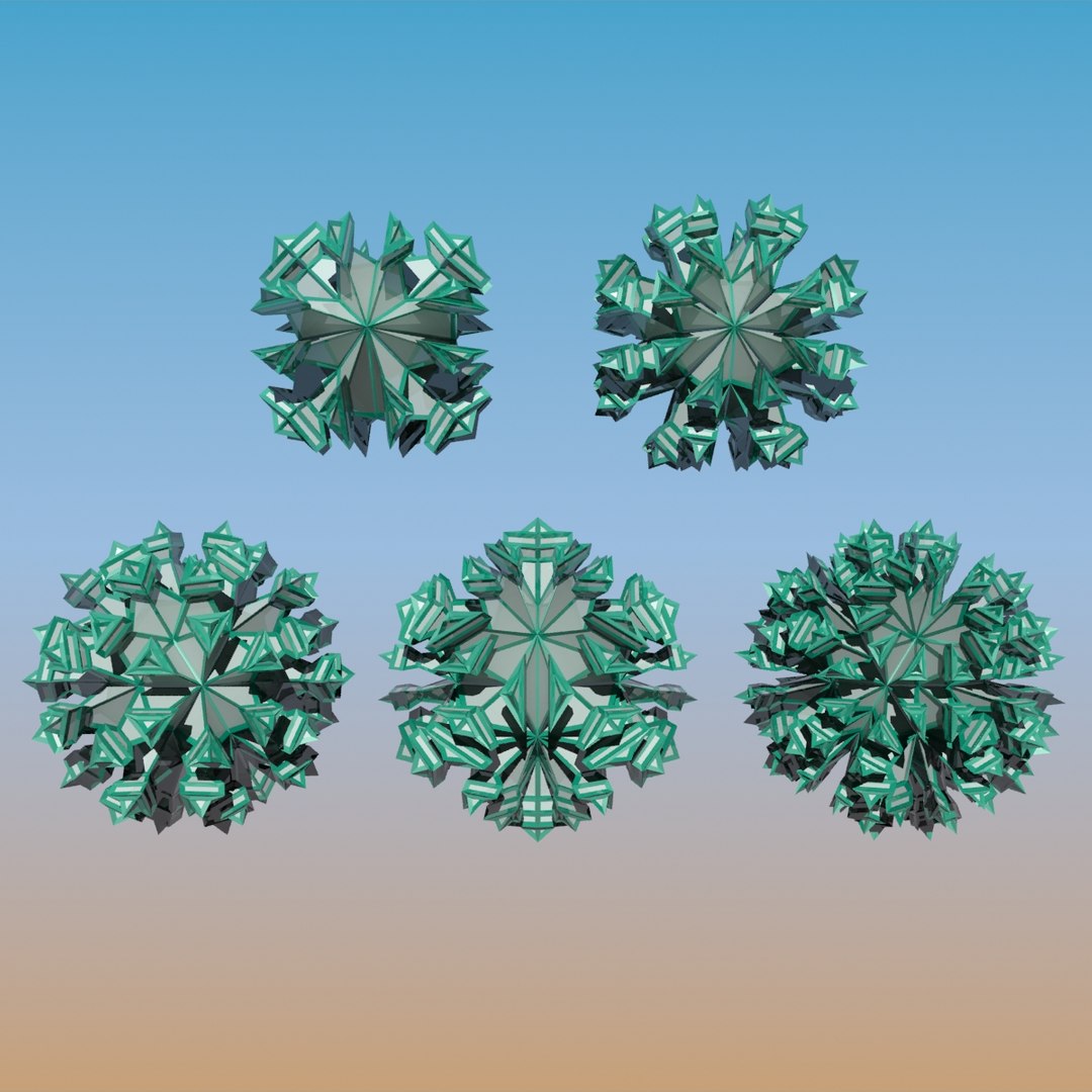 3d Model Geometric Shape Pack