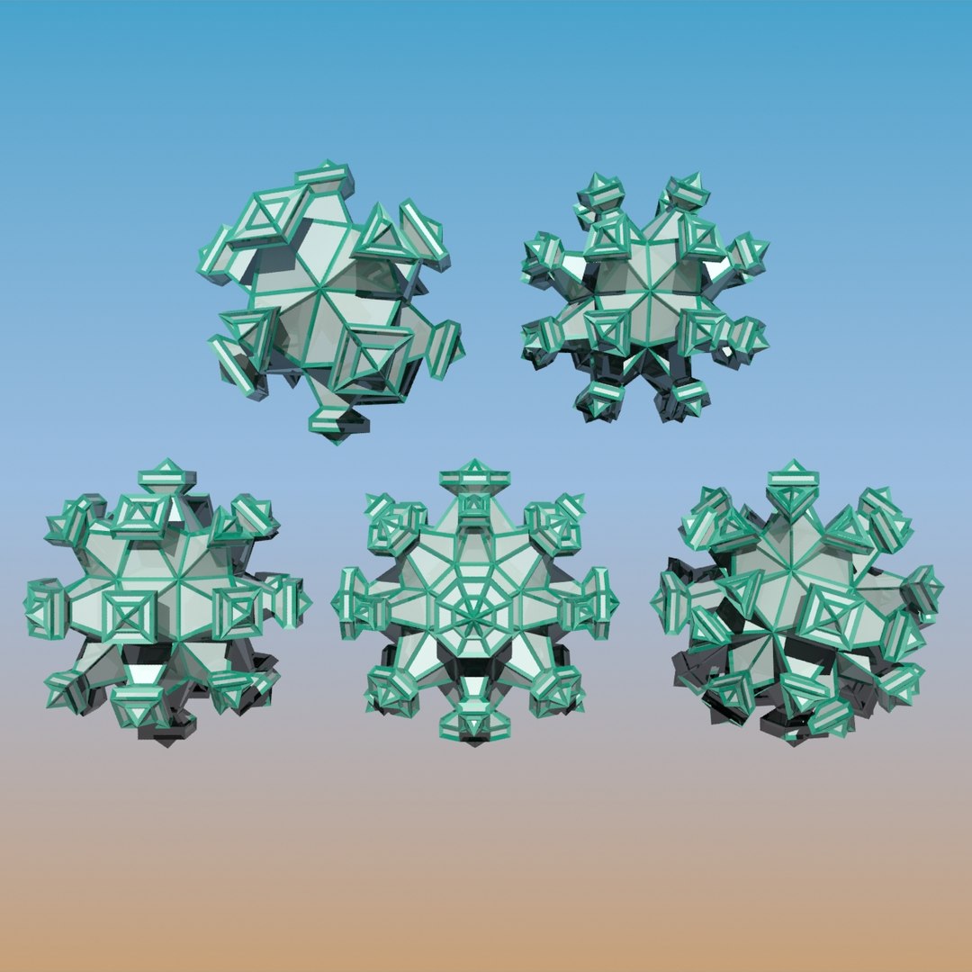 3d Model Geometric Shape Pack