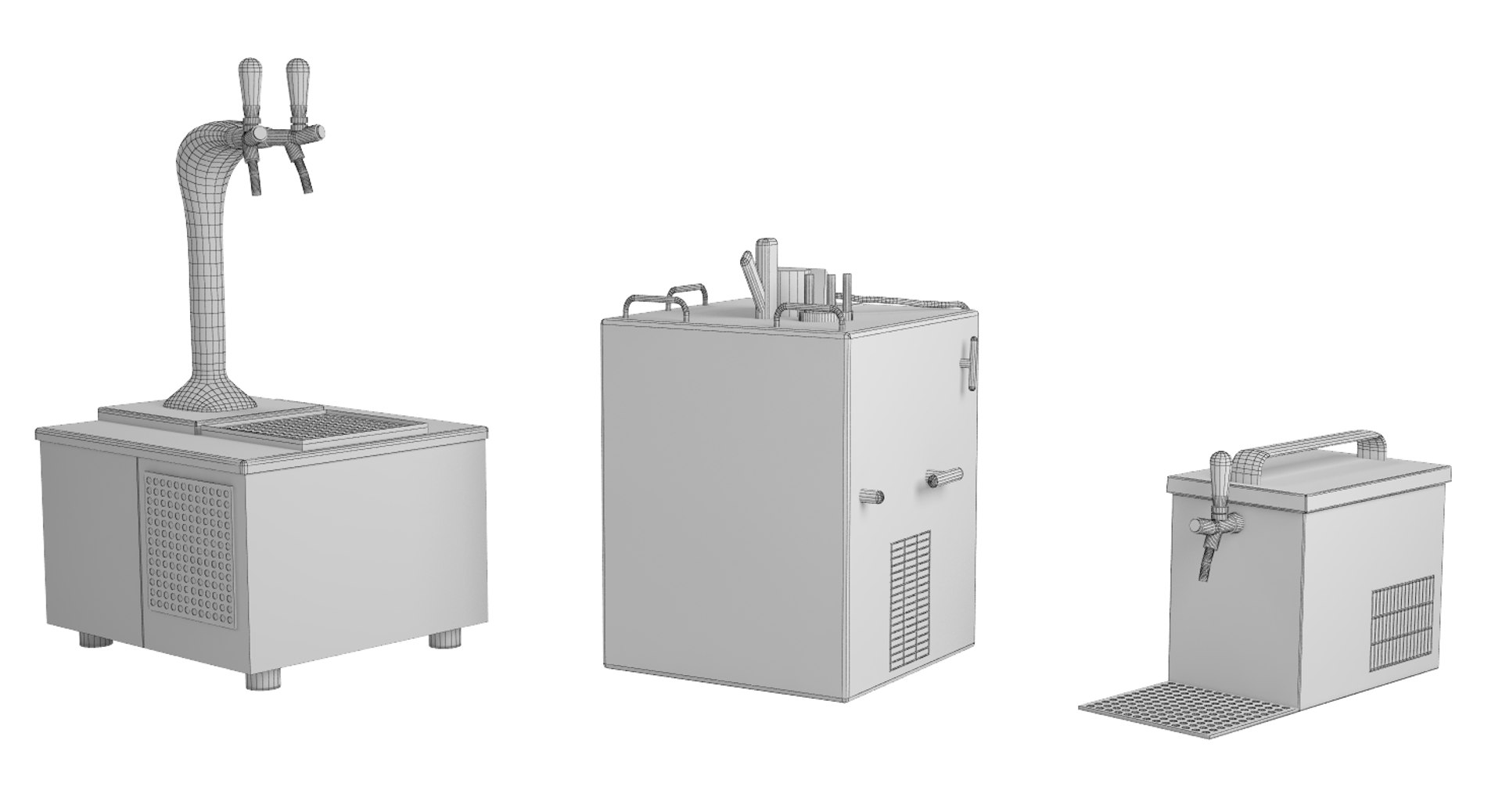 3D Beer Equipment Model - TurboSquid 1218358