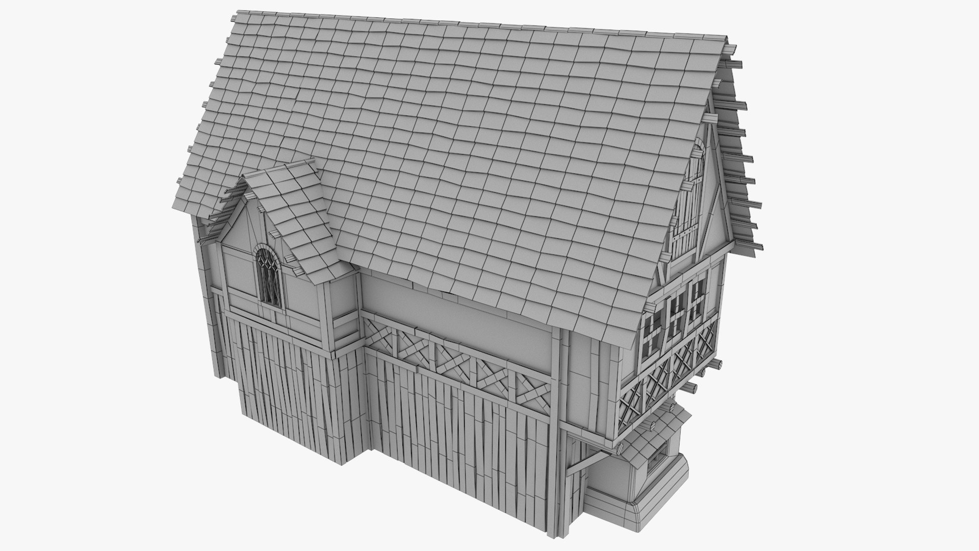 Medieval House 03 8K PBR Textures 3D - TurboSquid 2276934