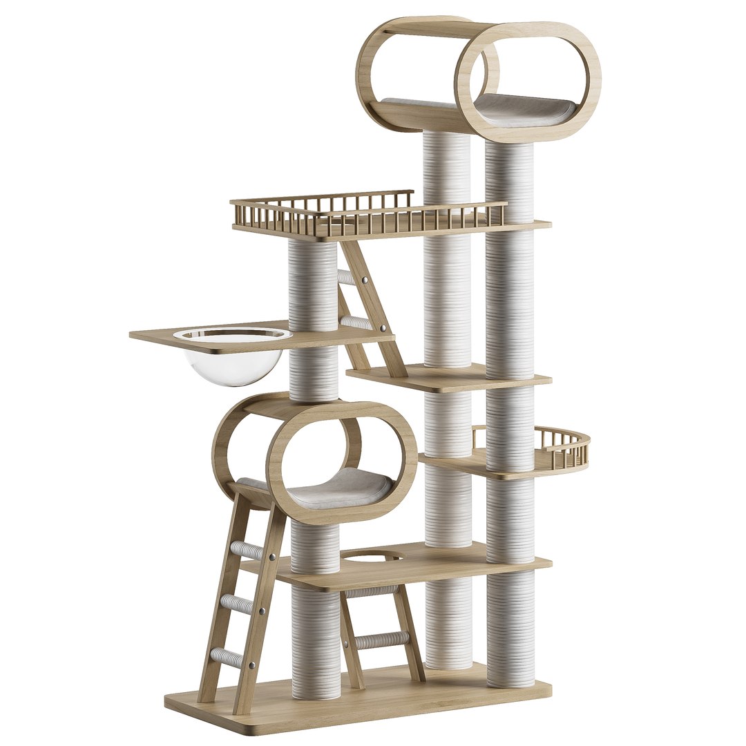 Feline Funhouse 03 3D Model - TurboSquid 2395489