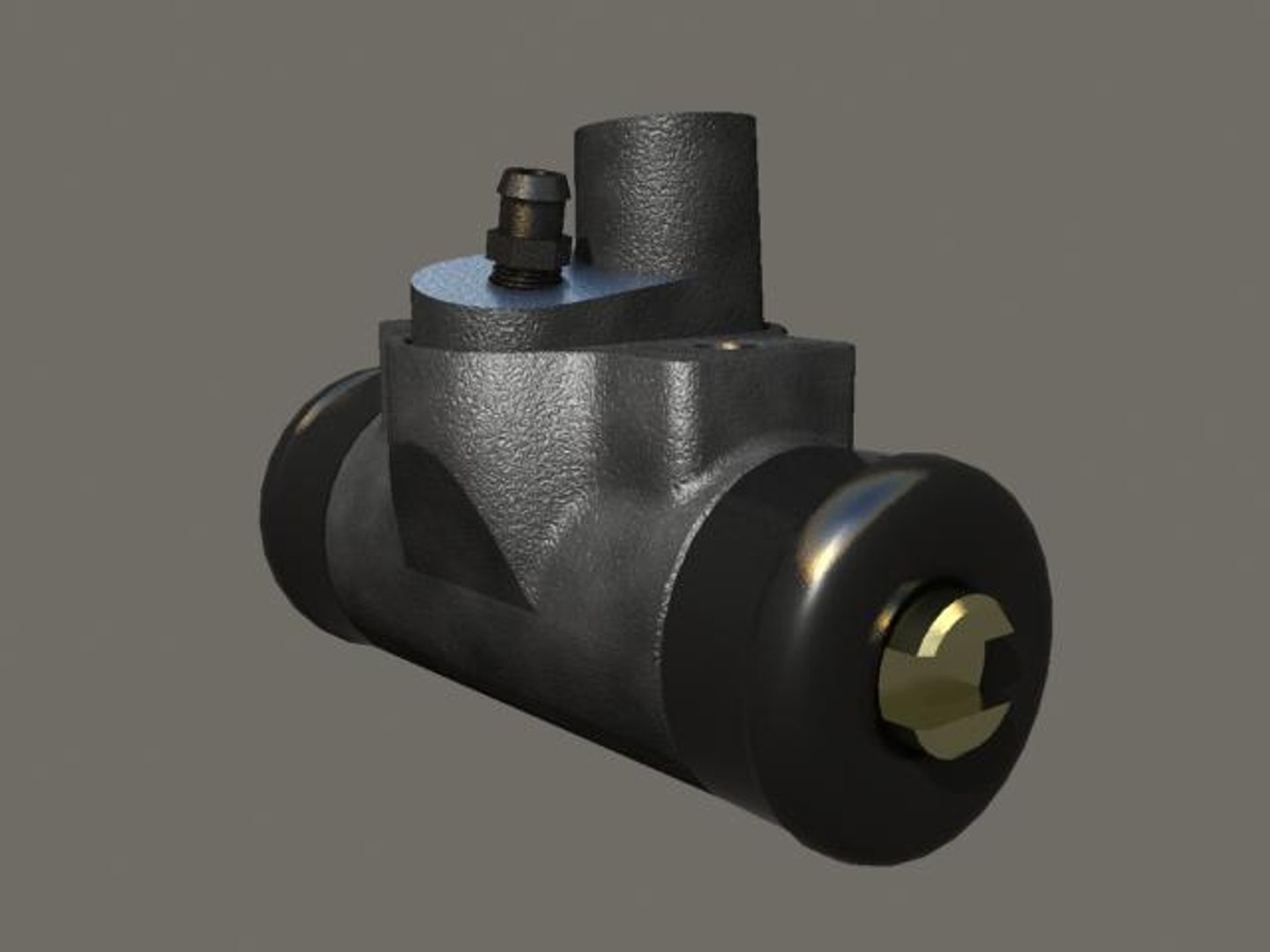 Wheel Cylinder 3d Model