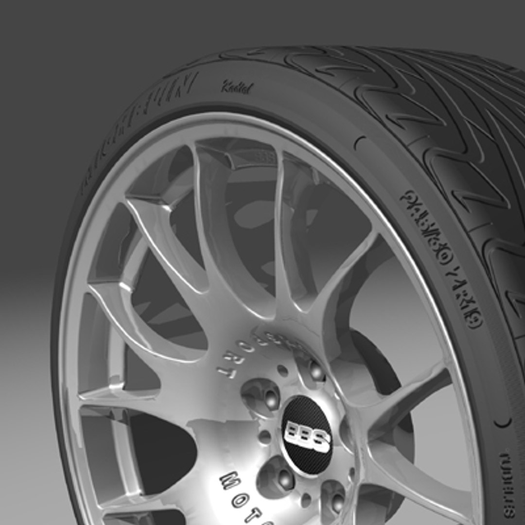 3d Bbs Ch Wheel Model