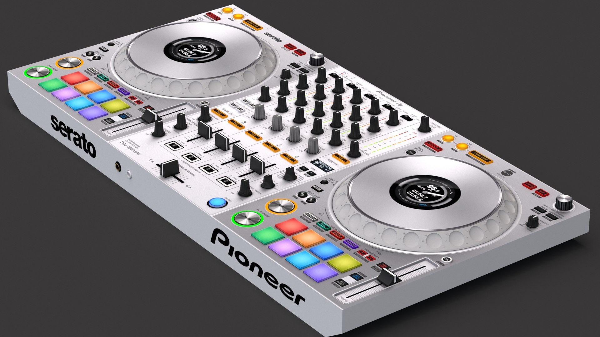 Pioneer Ddj-1000srt White 3D Model - TurboSquid 1965959